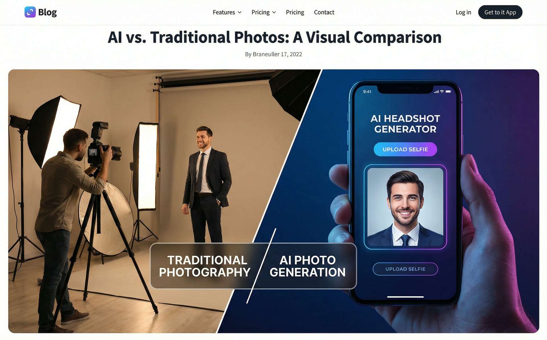 AI Photos vs. Photographer: An Honest Comparison